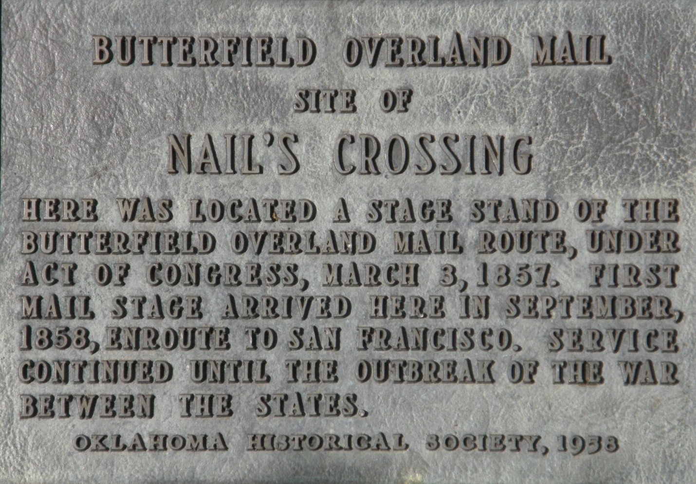 Nail’s Crossing – Bryan County Genealogy Library & Archives
