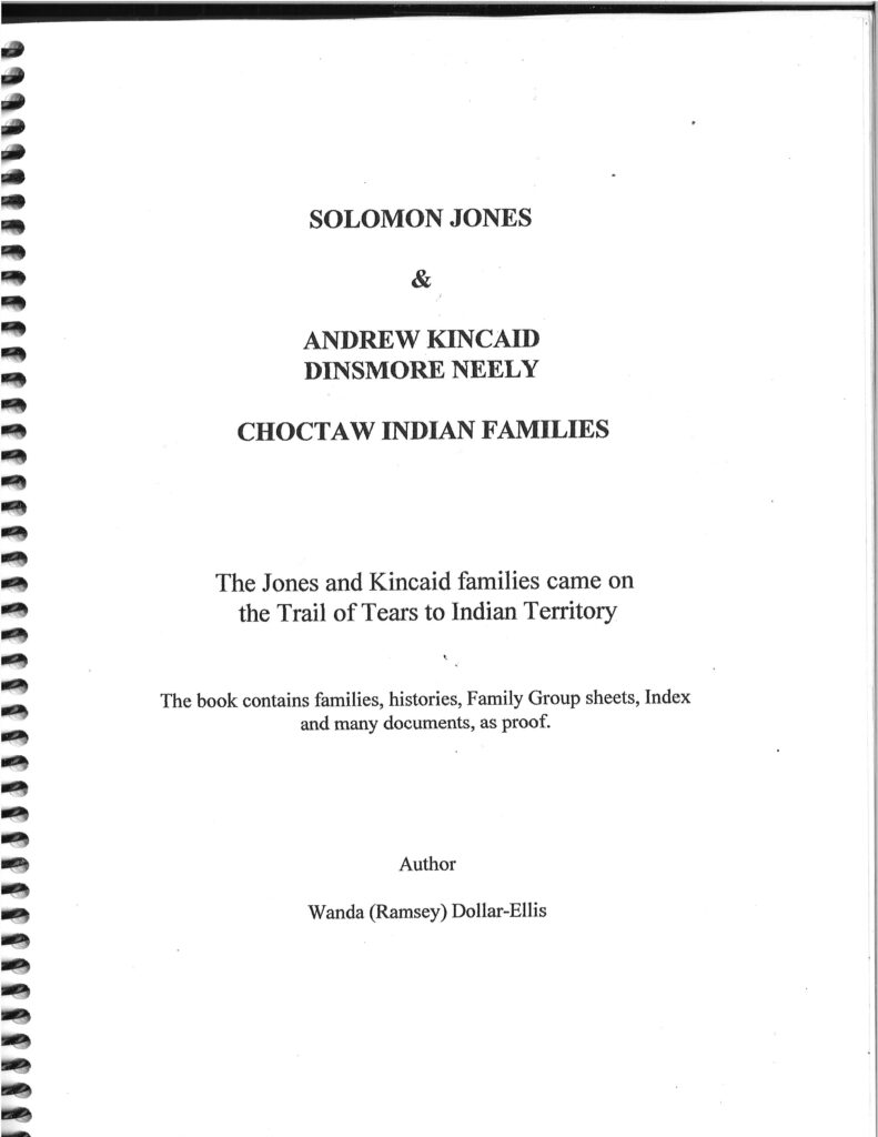 Solomon Jones / Wallace Jones / Kincaid family history – Bryan County ...