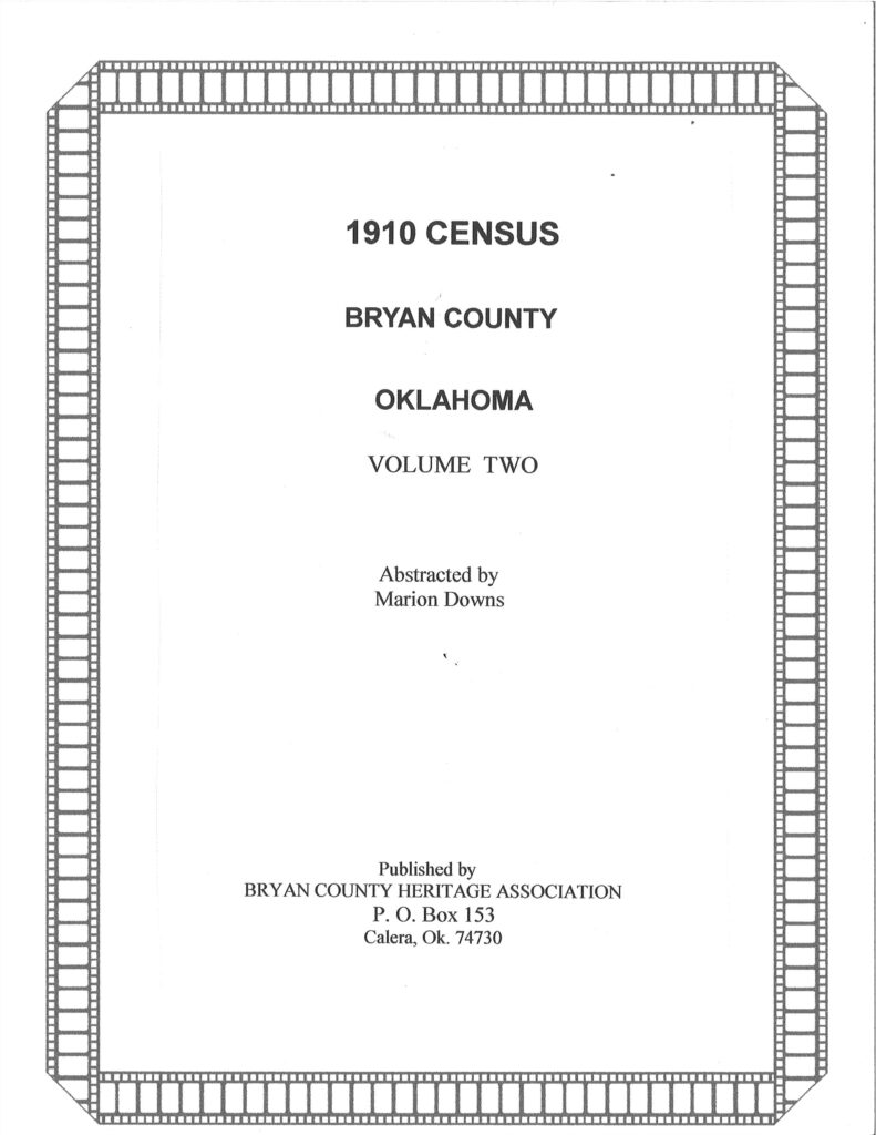 Powell Family History 15 generations – Bryan County Genealogy Library ...